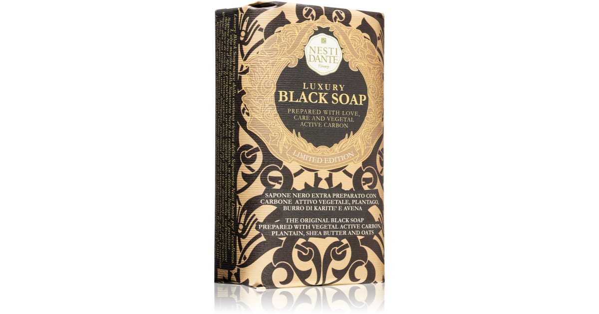 Nesti Dante Luxury Black musta saippua | notino.fi