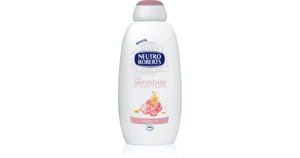 Neutro Roberts Avena e Peonia gel de douche pour peaux sensibles ...