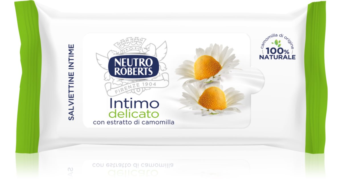 Neutro Roberts Intimo & Estratto di Camomilla robčki za intimno higieno ...