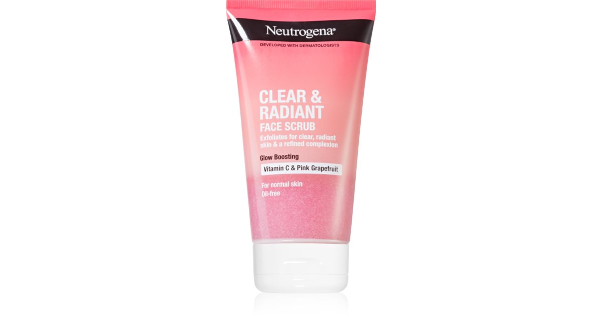 Neutrogena Clear And Radiant Invigorating Face Scrub Notino Ie