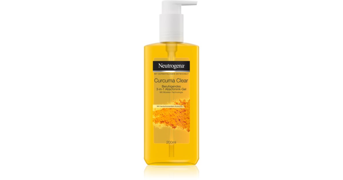 Neutrogena Curcuma Clear Cleansing Micellar Gel reviews | notino.ie