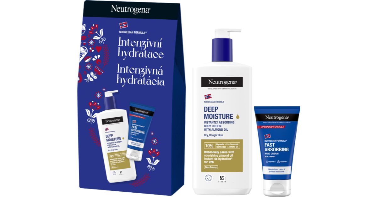 Neutrogena Norwegian Formula® Deep Moisture lote de regalo de ...