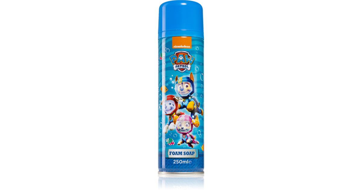 Nickelodeon Paw Patrol Foam Soap sapone in mousse per mani e corpo per ...