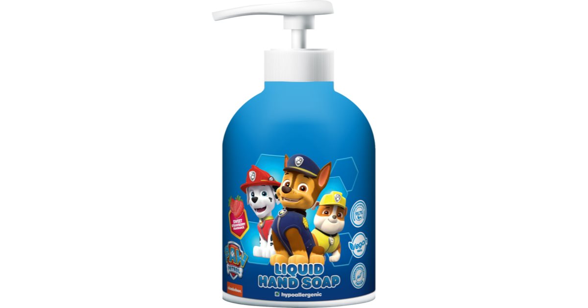 Nickelodeon Paw Patrol Hand Soap Liquid Soap for children | notino.ie