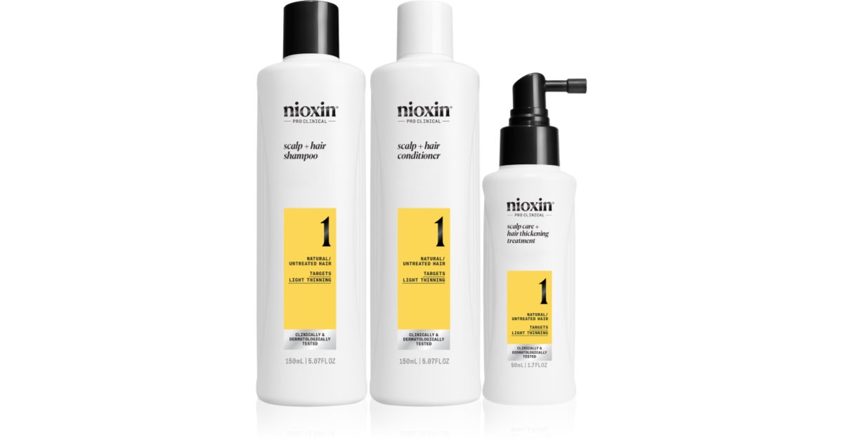 Nioxin Scalp Recovery Gavesæt Til fint eller tyndt hår | notino.dk
