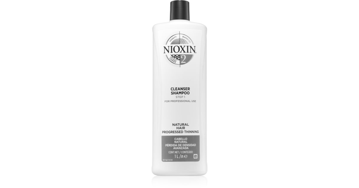 Nioxin System 2 Cleanser Shampoo purifying shampoo for fine to normal ...