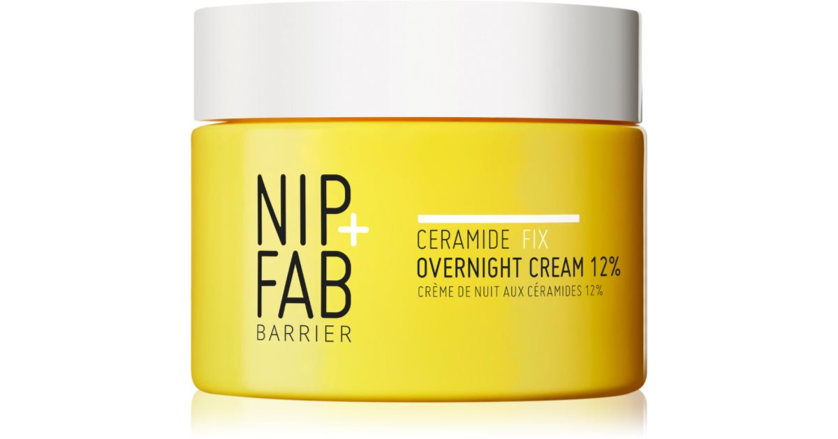 NIP+FAB Ceramide Fix 12 % Regenerating Night Cream with ceramides ...