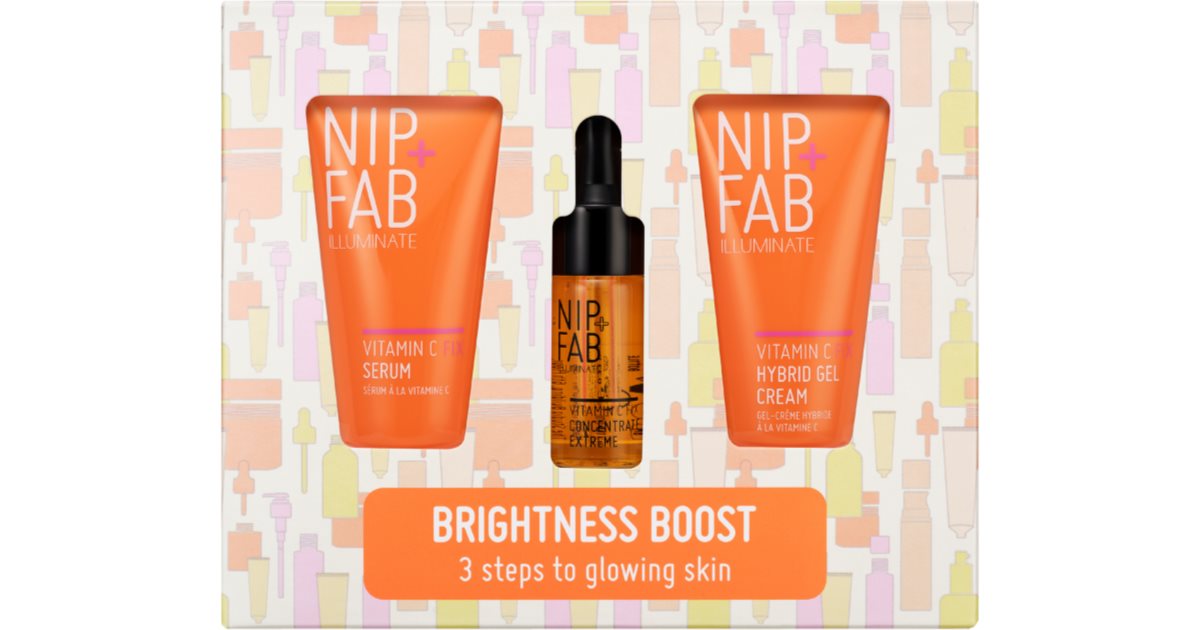 NIP+FAB Vitamin C Fix Brightness Boost Gesichtspflegeset (mit Vitamin C ...