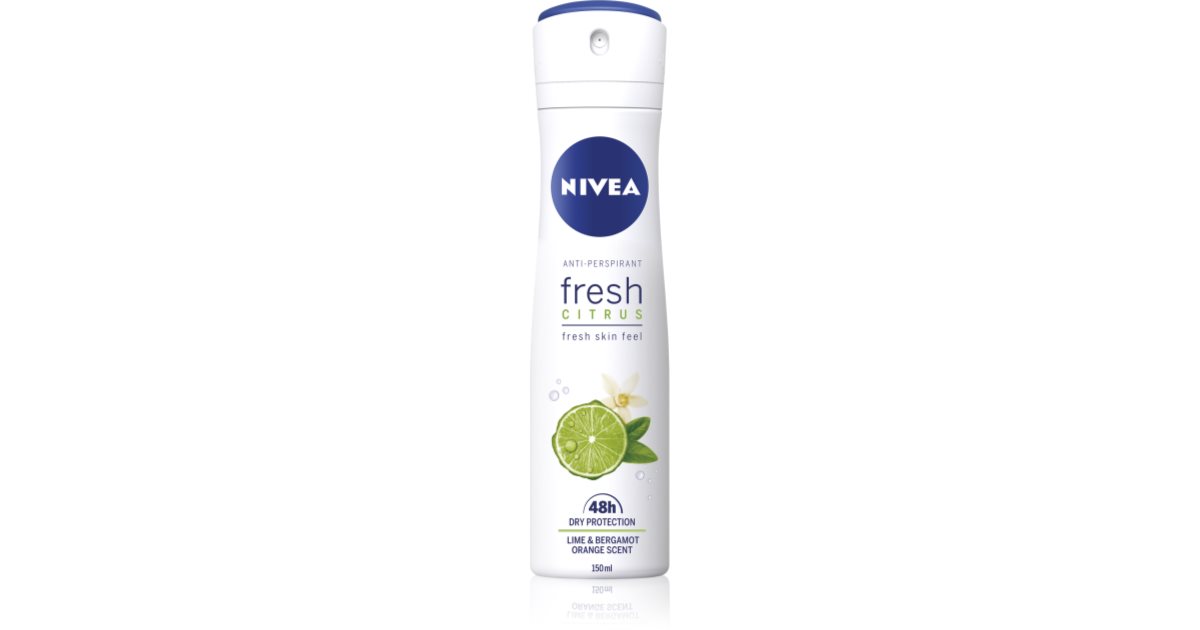 Nivea Fresh Citrus antiperspirant spray 48h | notino.co.uk