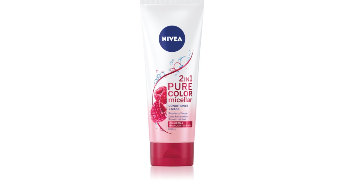 NIVEA Pure Color Micellar nourishing conditioner for colour-treated ...