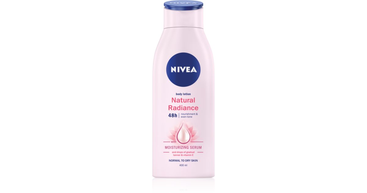 Nivea Natural Radiance Body Lotion With Effect Of Light Tan | notino.co.uk