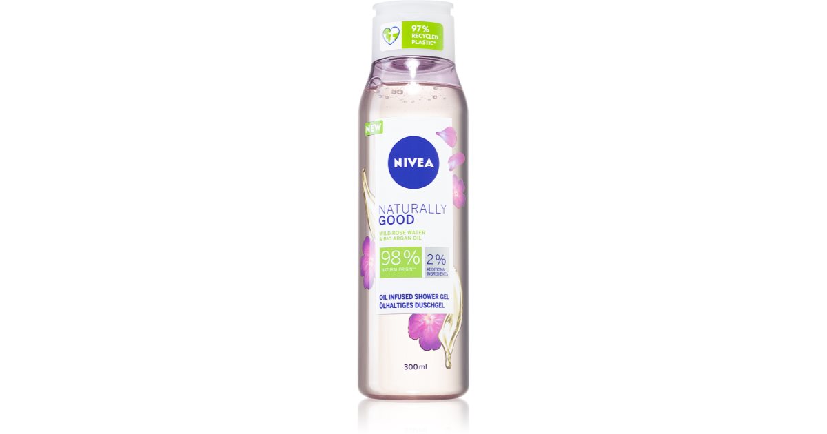 Nivea Naturally Good Wild Rose Duschgel | notino.at