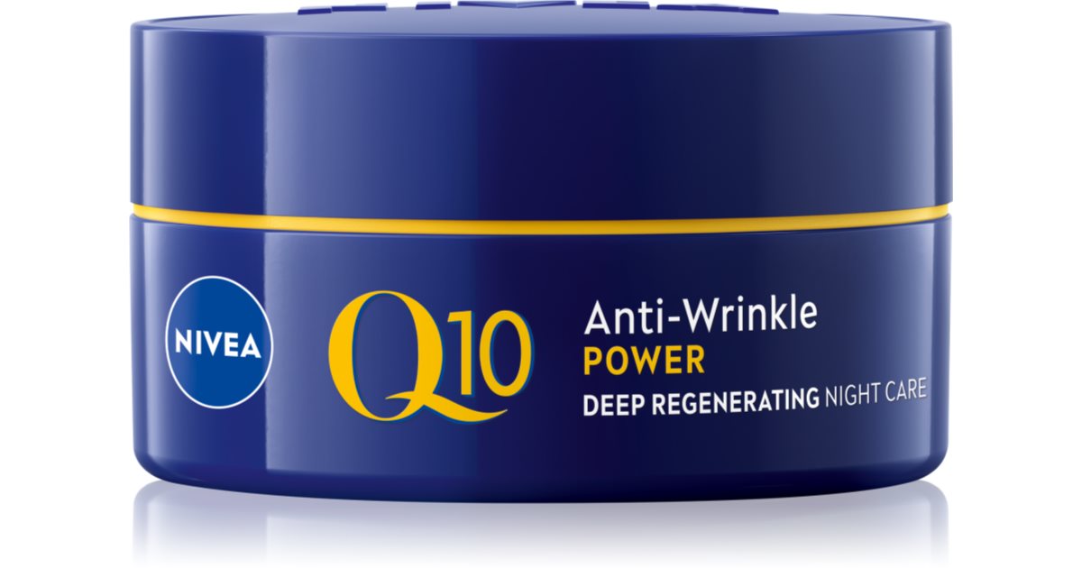 Прегледи на Nivea Q10 Power стягащ нощен крем против бръчки Notino Bg