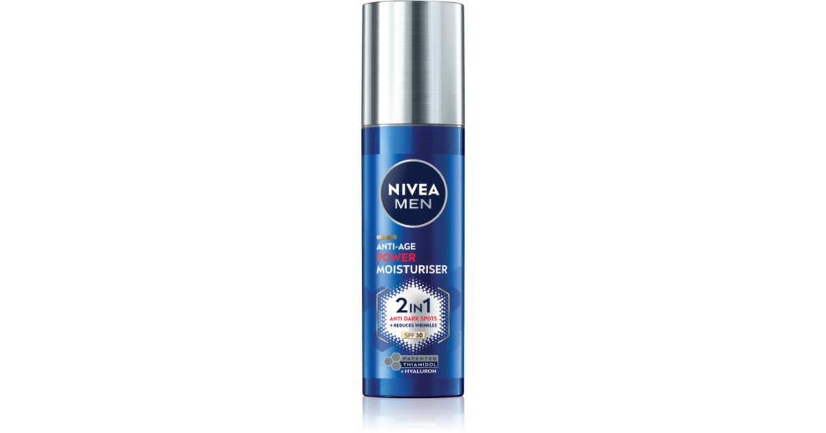 NIVEA MEN Anti-Age Power stärkende Creme zur Reduktion von Falten für ...