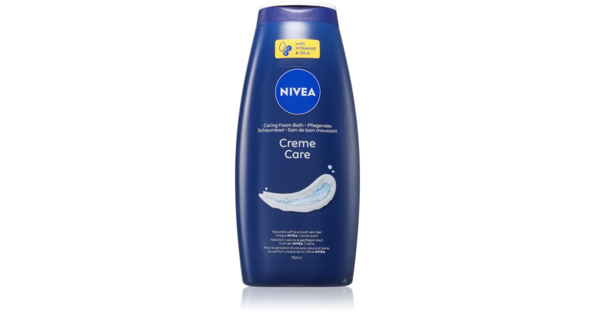 NIVEA Creme Care creamy bubble bath | notino.co.uk
