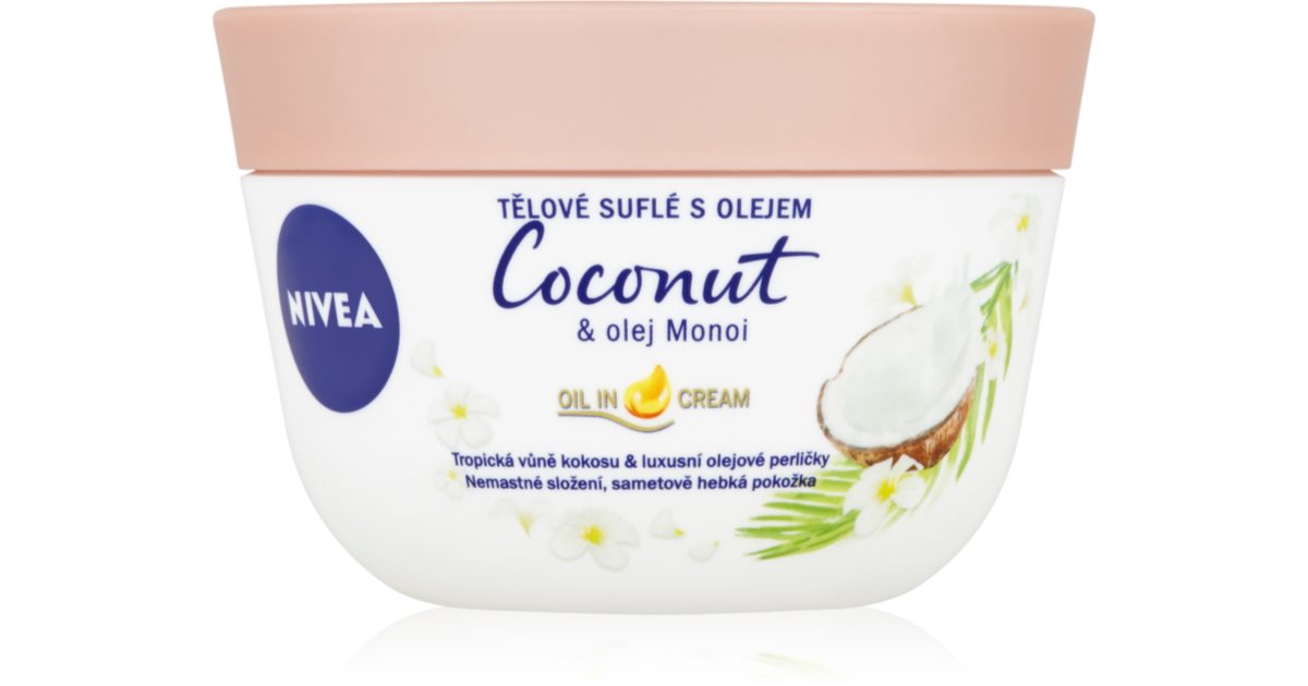 NIVEA Coconut & Monoi Oil soufflé pour le corps | notino.fr