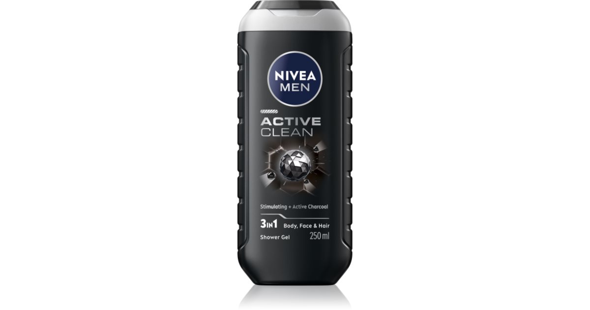 NIVEA MEN Active Clean shower gel for men | notino.co.uk