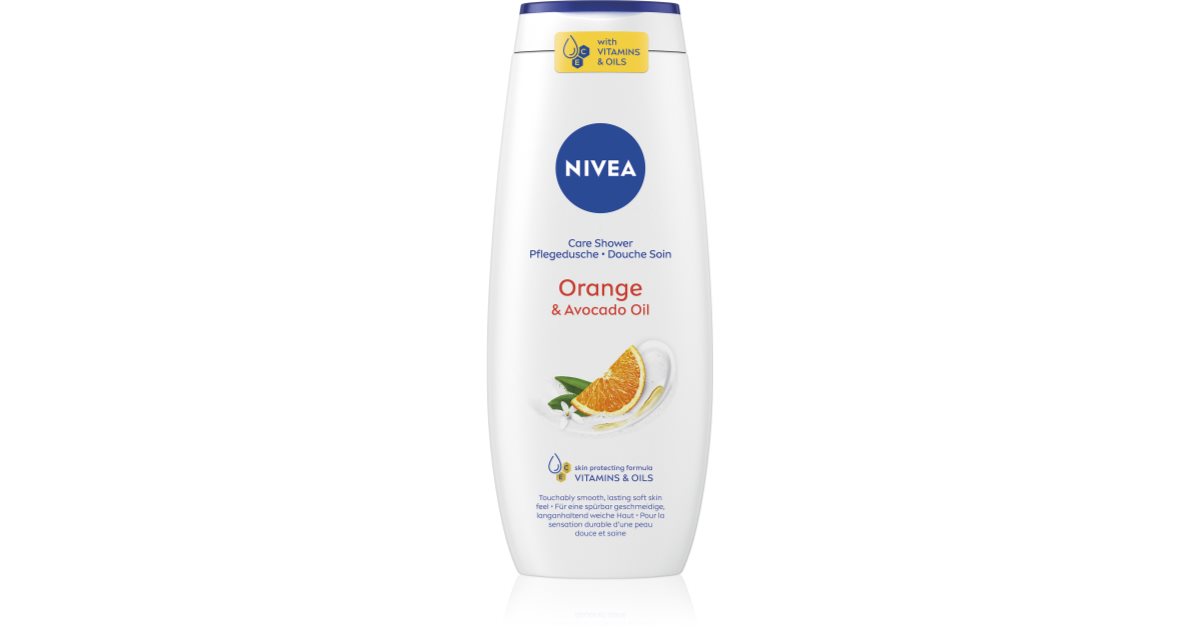 NIVEA Orange & Avocado Oil pflegendes Duschgel | notino.at