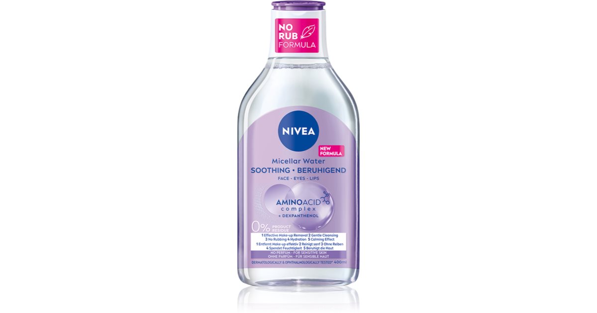 NIVEA Soothing micellar cleansing water for sensitive skin | notino.co.uk