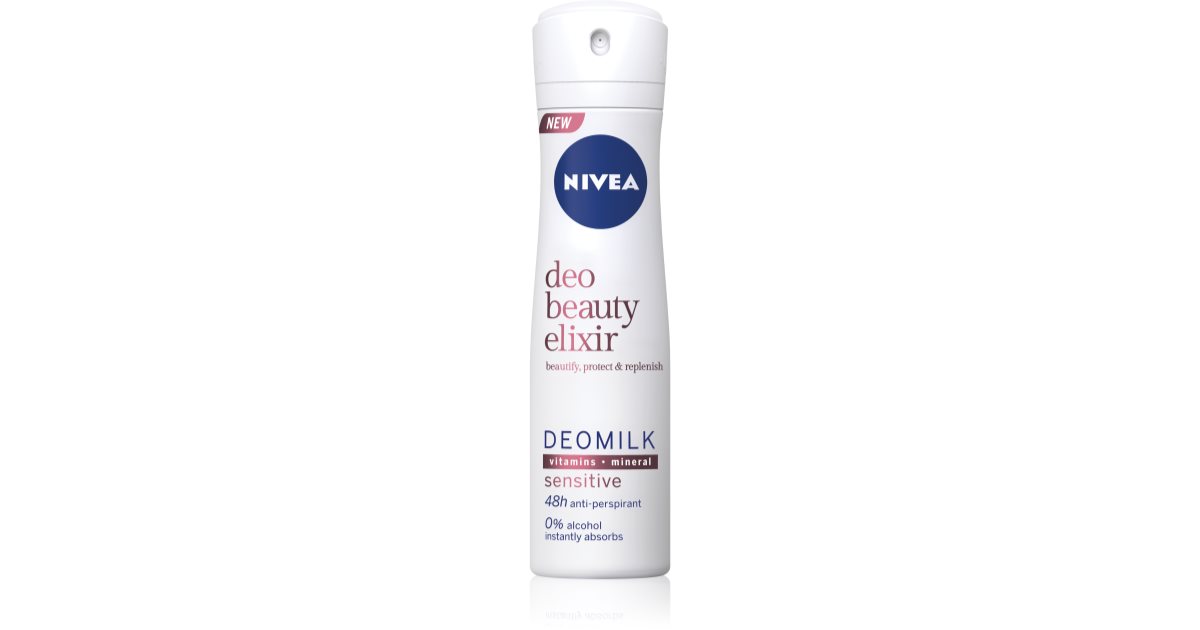 NIVEA Deo Beauty Elixir Sensitive antitranspirante em spray | notino.pt
