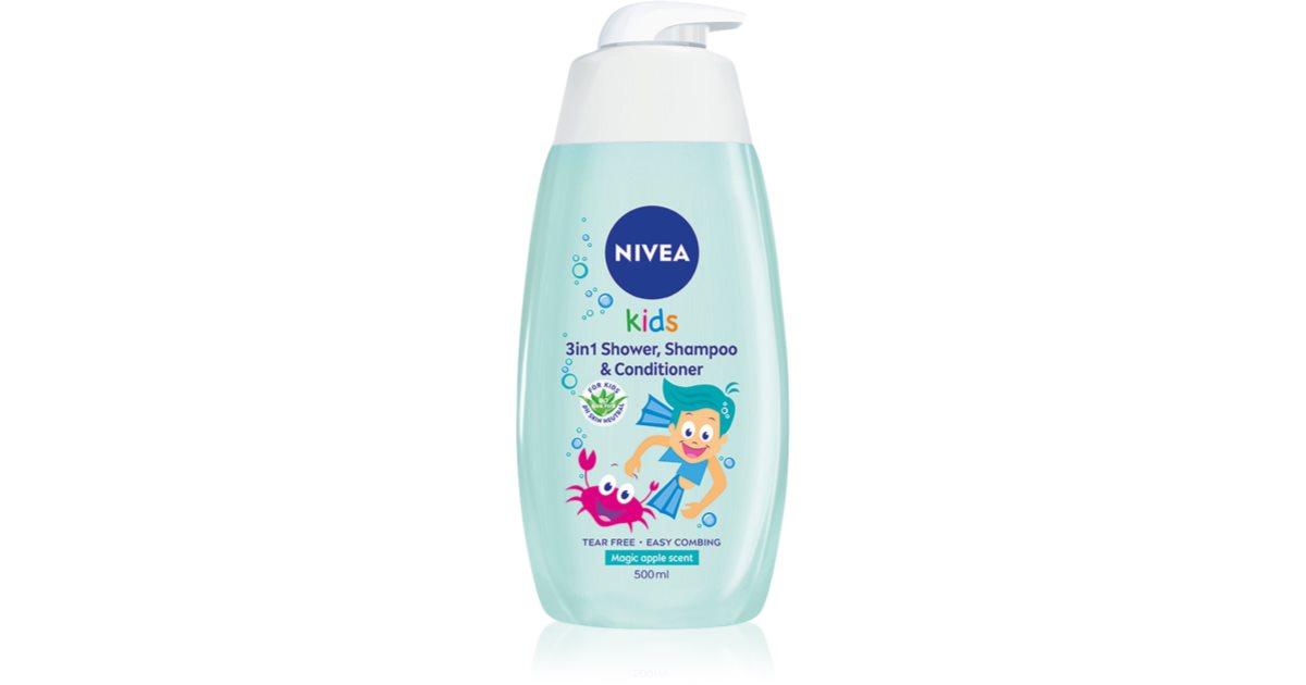NIVEA Kids Boy Gel y champú suaves para niños | notino.es