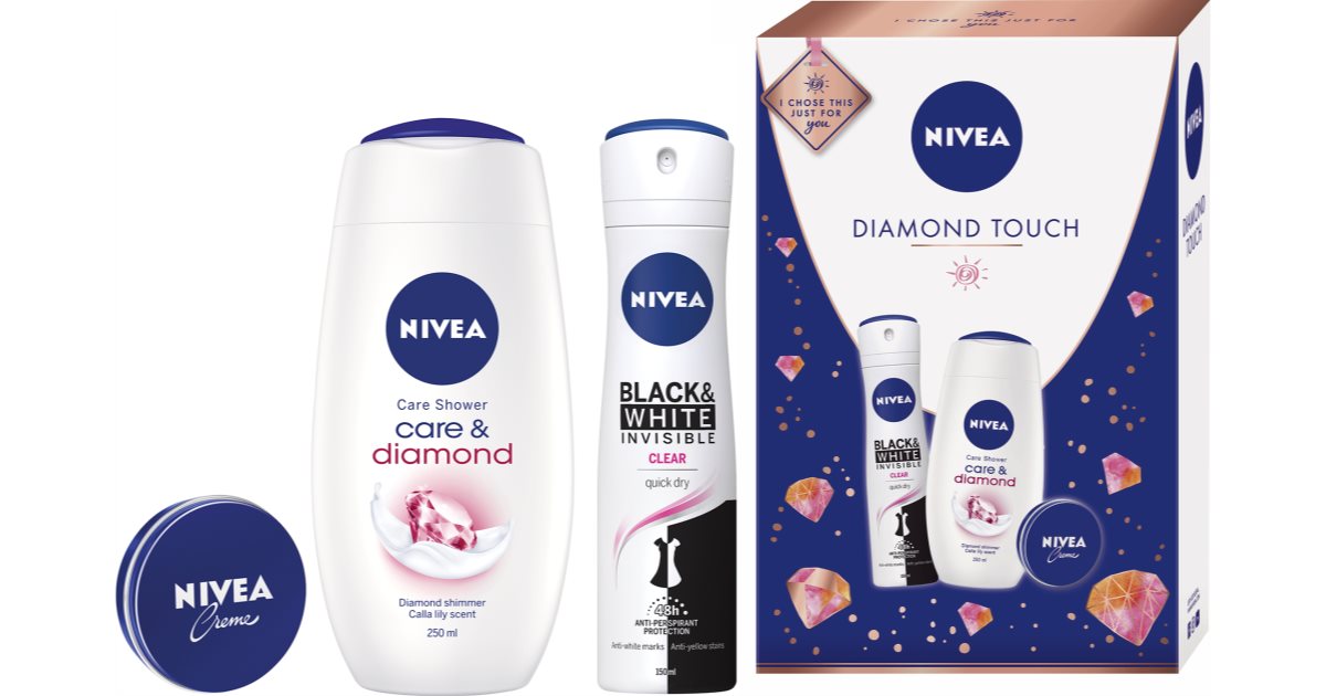 Nivea Diamond Touch подаръчен комплект XV. | notino.bg