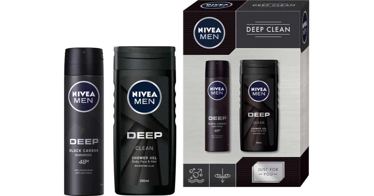 Nivea Men Deep Gift Set VIII. (for Men) | notino.co.uk