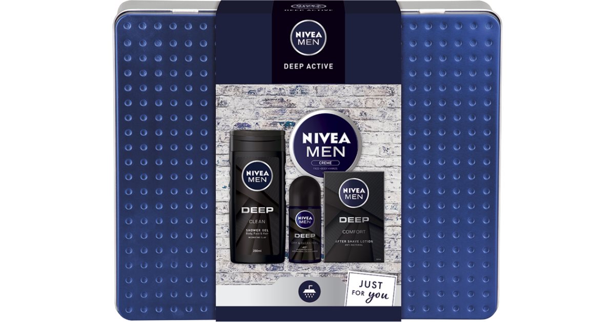 Nivea Men Deep Gift Set (for Men) | notino.co.uk