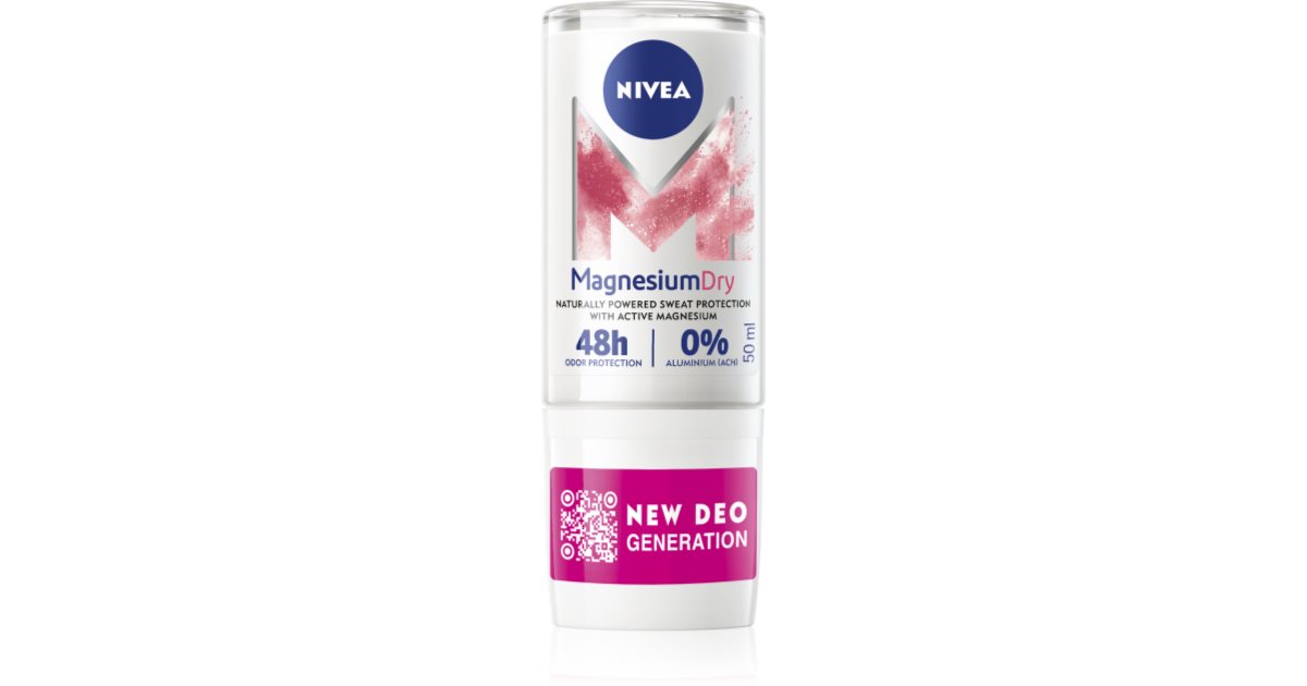 NIVEA Magnesium Dry deodorante roll-on 48 ore | notino.it