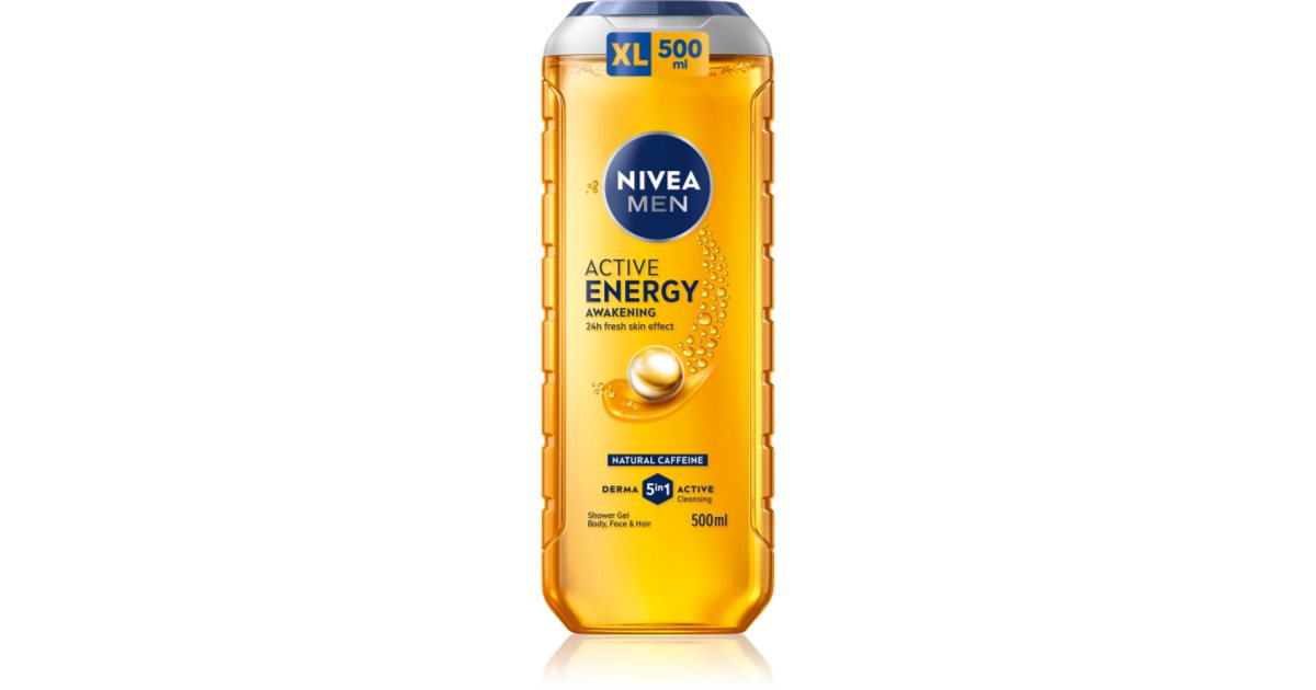 NIVEA MEN Active Energy Body Wash for Men | notino.ie