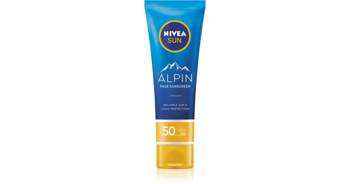 NIVEA SUN Alpin facial sunscreen SPF 50 | notino.co.uk