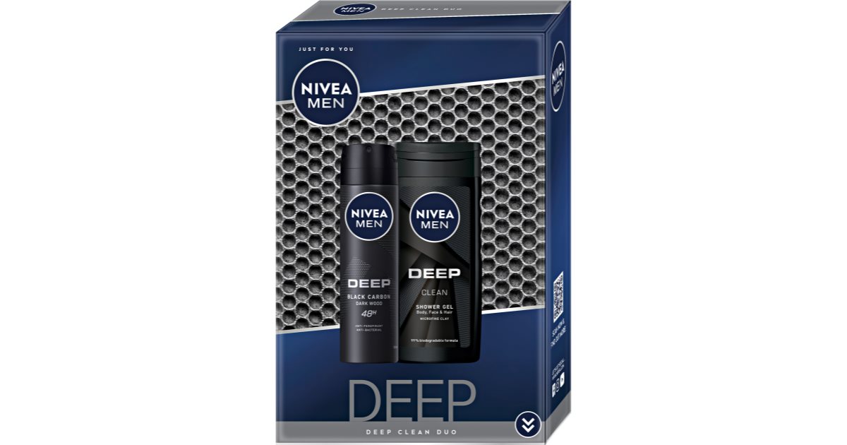 Nivea Men Deep coffret (para corpo) para homens | notino.pt