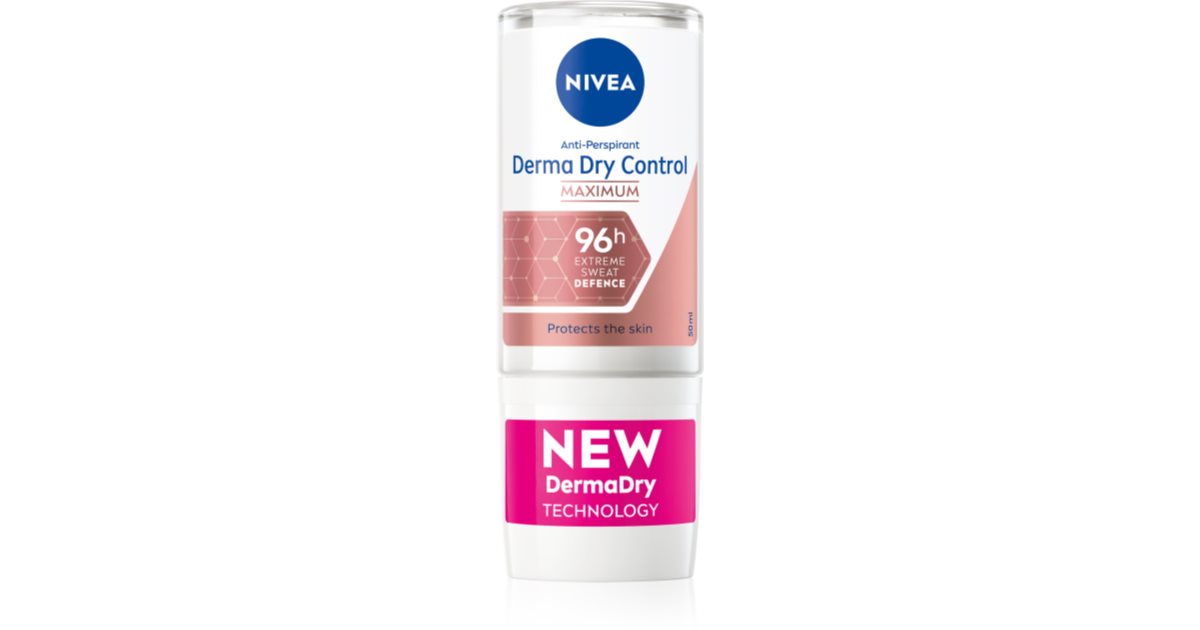 NIVEA Derma Dry Control Roll-On Antiperspirant | notino.ie