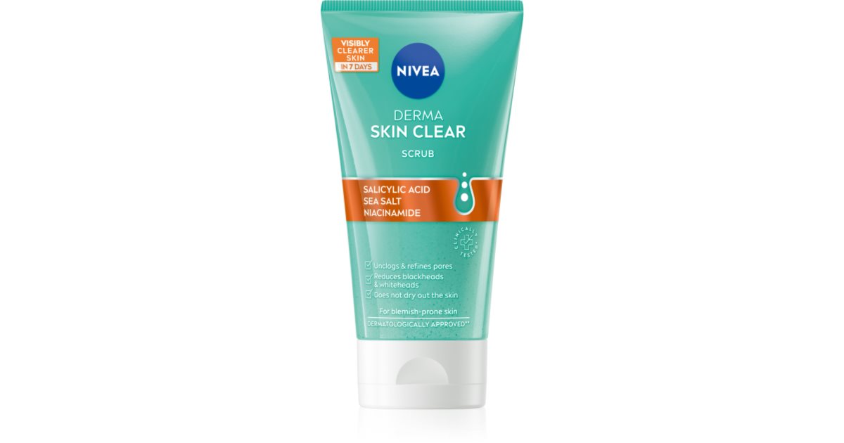 NIVEA Derma Skin Clear Exfoliating Face Cleanser | notino.ie