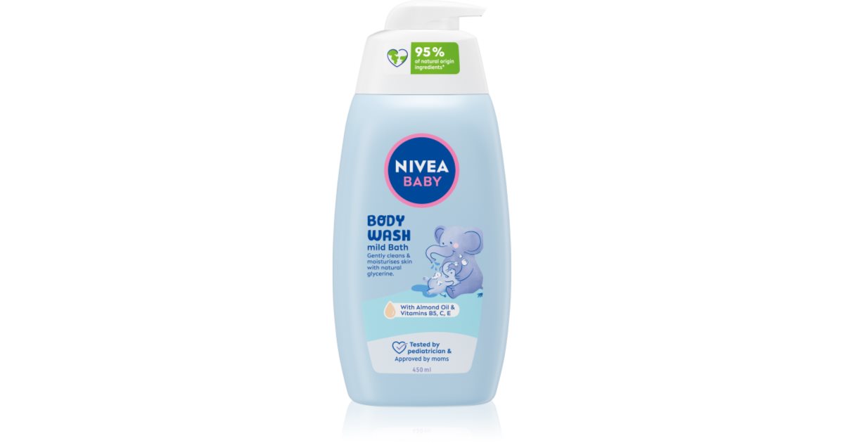 NIVEA BABY gyengéd tusfürdő gél | notino.hu