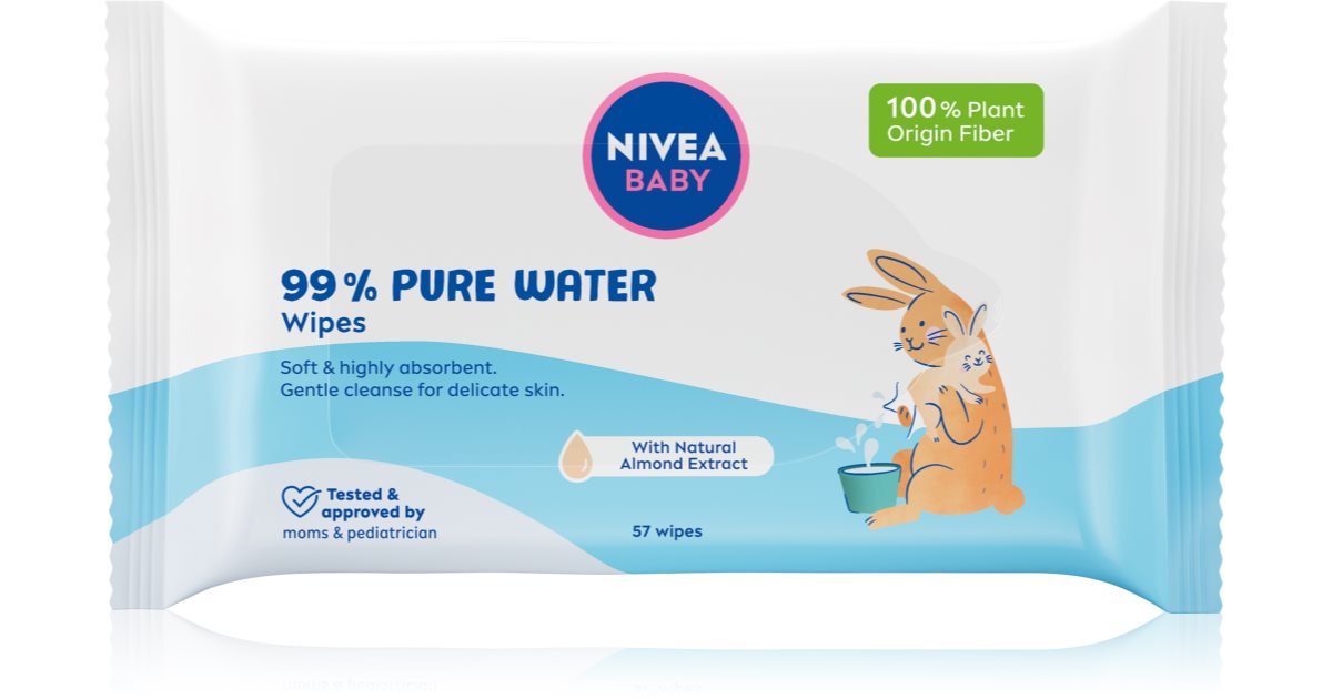 NIVEA BABY Pure Water refreshing wet wipes | notino.co.uk