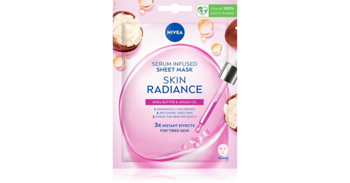 NIVEA Skin Radiance brightening sheet mask | notino.co.uk
