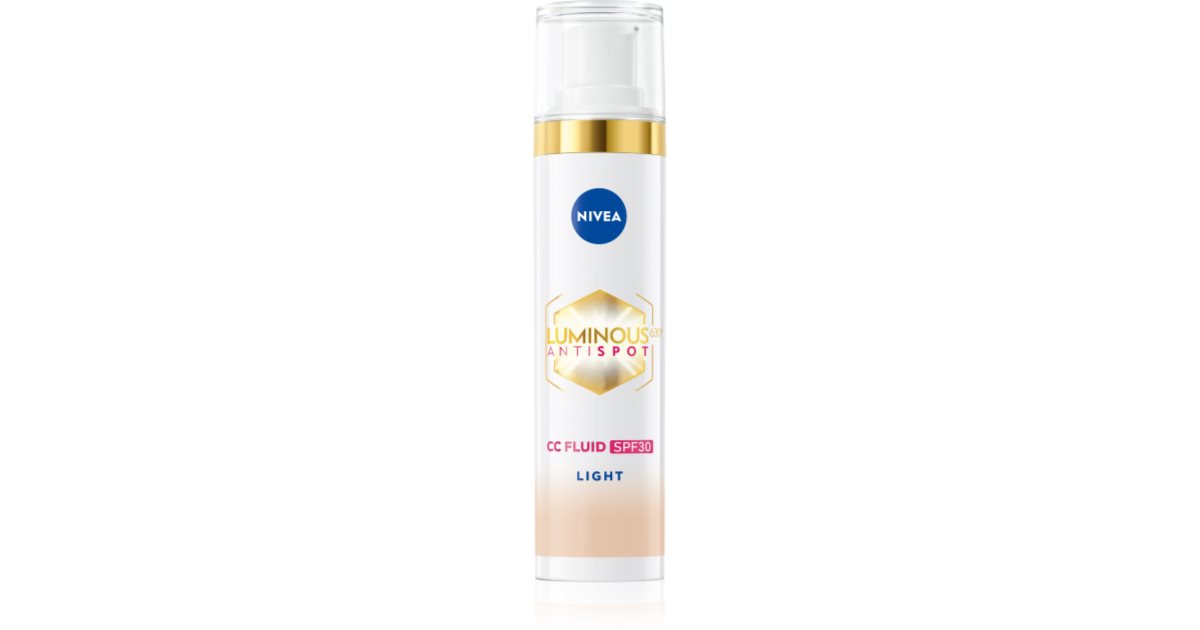 NIVEA Luminous 630 Anti Spot CC crème illuminatrice SPF 30 | notino.fr