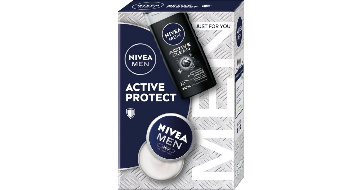 NIVEA MEN Active Protect подаръчен комплект (за мъже) | notino.bg
