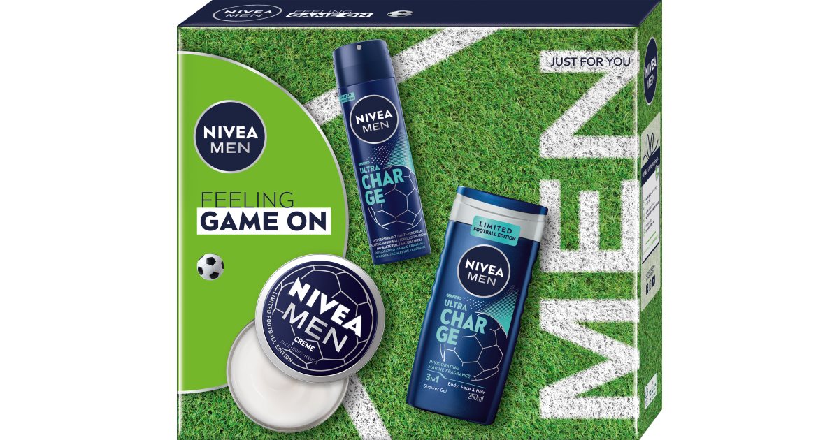 NIVEA MEN Feeling Game On gift set for men | notino.co.uk