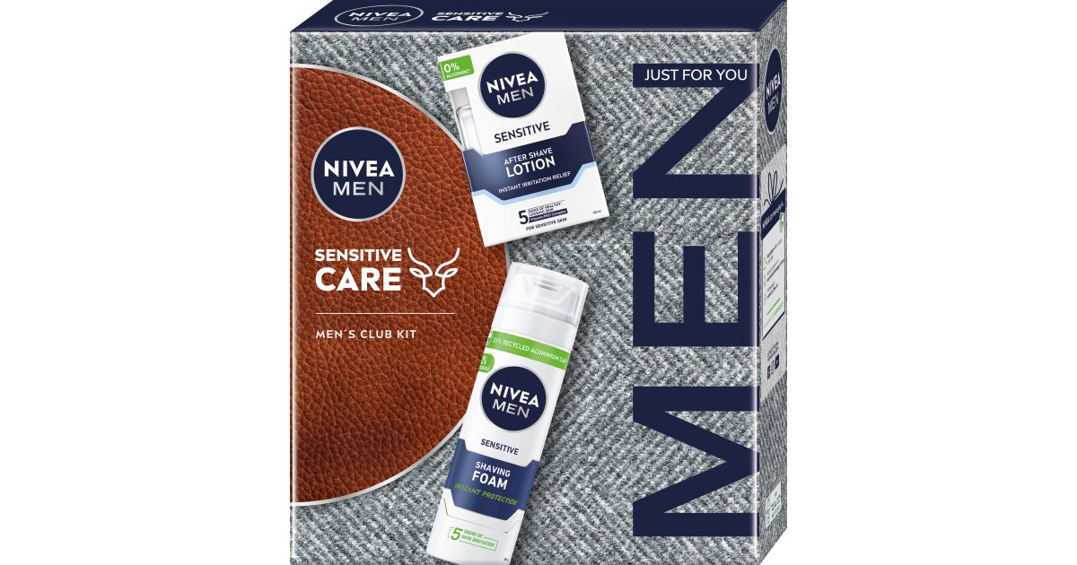 NIVEA MEN Sensitive Care coffret para barbear para homens | notino.pt