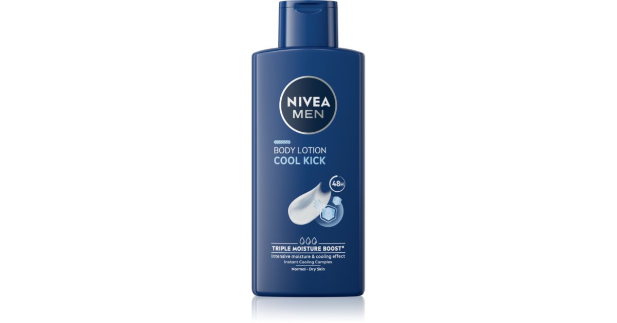 NIVEA MEN Cool Kick kosteuttava vartalomaito | notino.fi