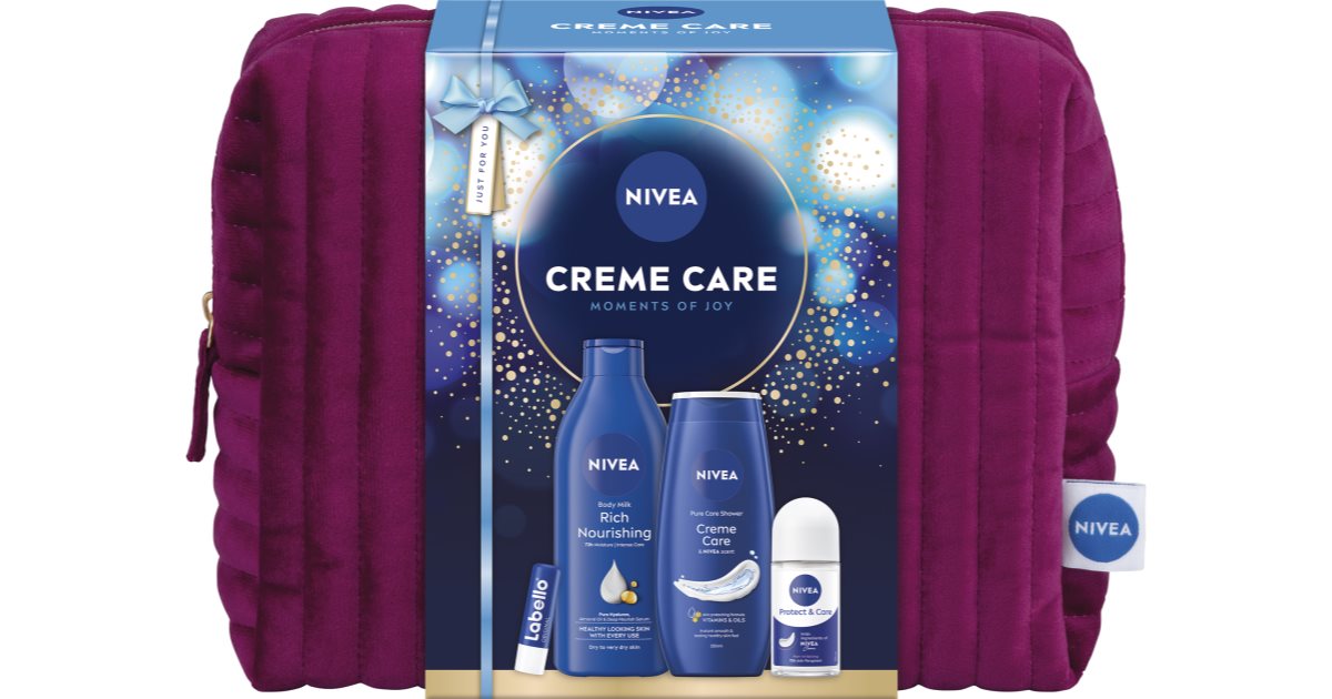 NIVEA Creme Care gift set with nourishing and moisturising effect ...