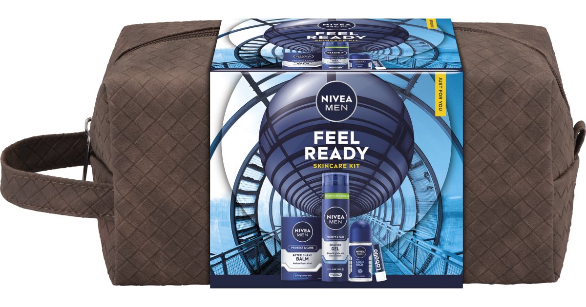 NIVEA MEN Feel Ready coffret cadeau corps et visage | notino.fr