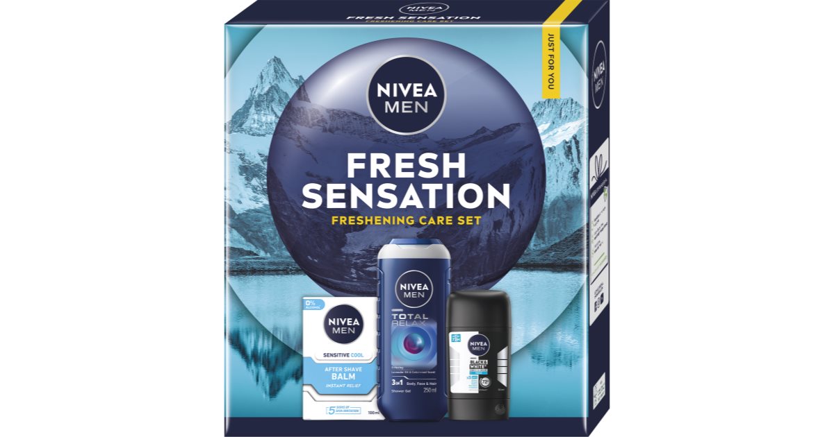 NIVEA MEN Fresh Sensation coffret cadeau corps et visage | notino.be