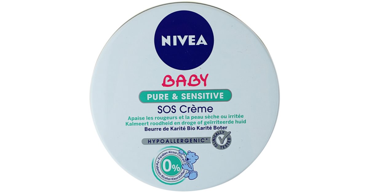 NIVEA BABY SOS Pure & Sensitive Creme ️ notino.de