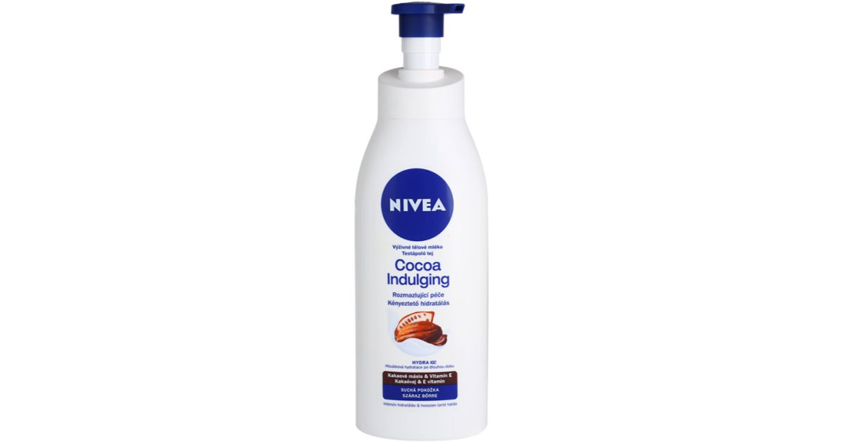 Nivea Cocoa Indulging Nourishing Body Milk For Dry Skin | notino.fi