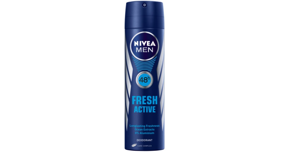 Nivea Men Fresh Active Deodorant Spray | notino.fi