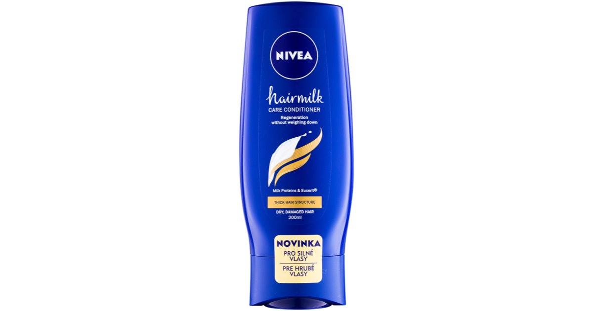 Nivea Hairmilk Nourishing Conditioner For Coarse And Unruly Hair ...