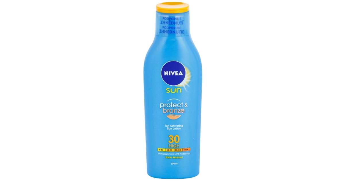 NIVEA SUN Protect & Bronze Intensive Sun Milk SPF 30 | notino.se
